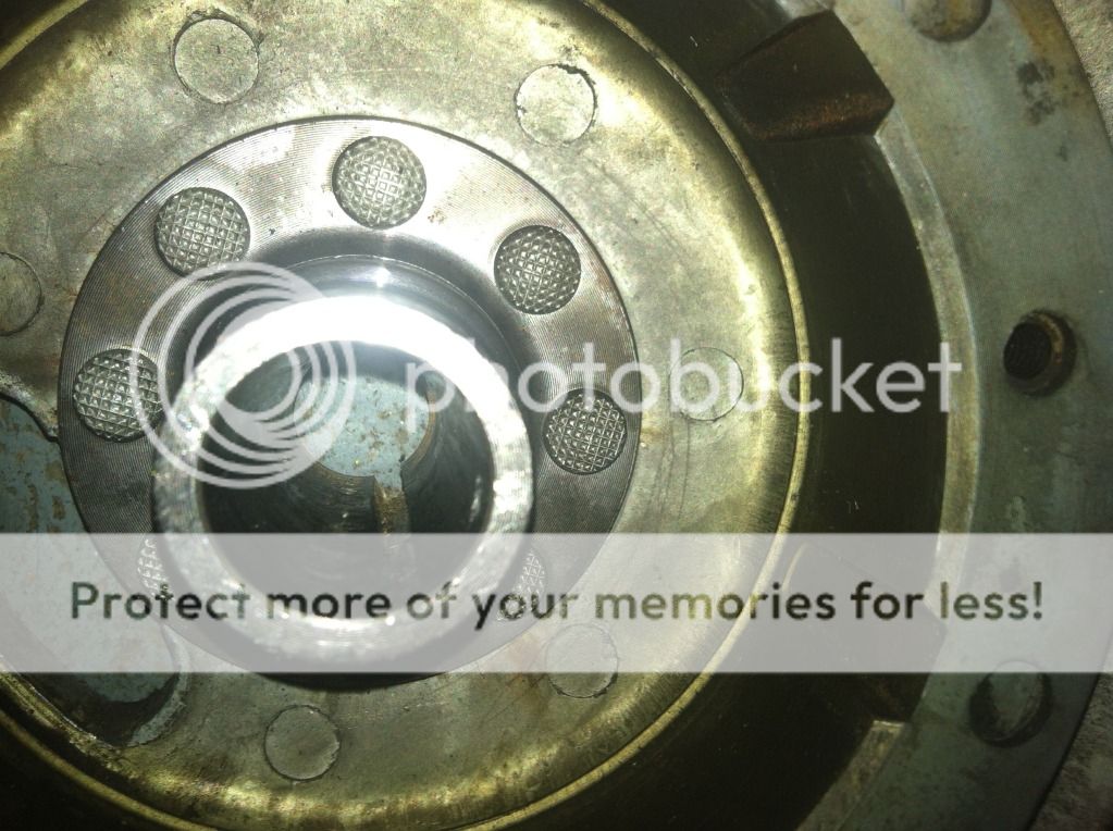 Modern Vespa : Sheared woodruff key